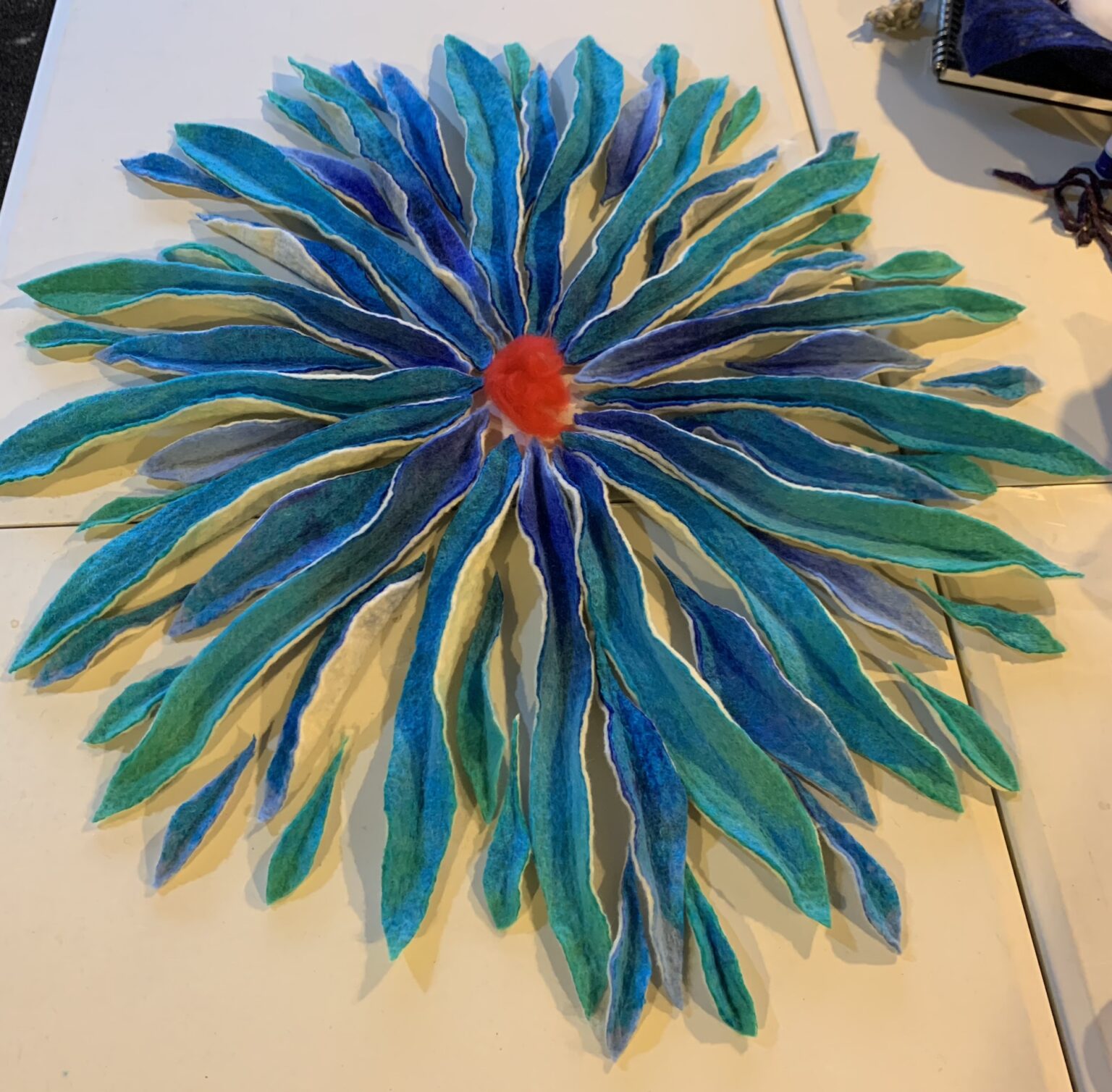 You can never have too much felt art – Felting and Fiber Studio