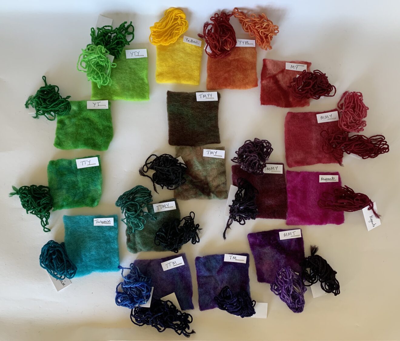 Fun With Colour – Dartmoor Dyeing – Felting and Fiber Studio