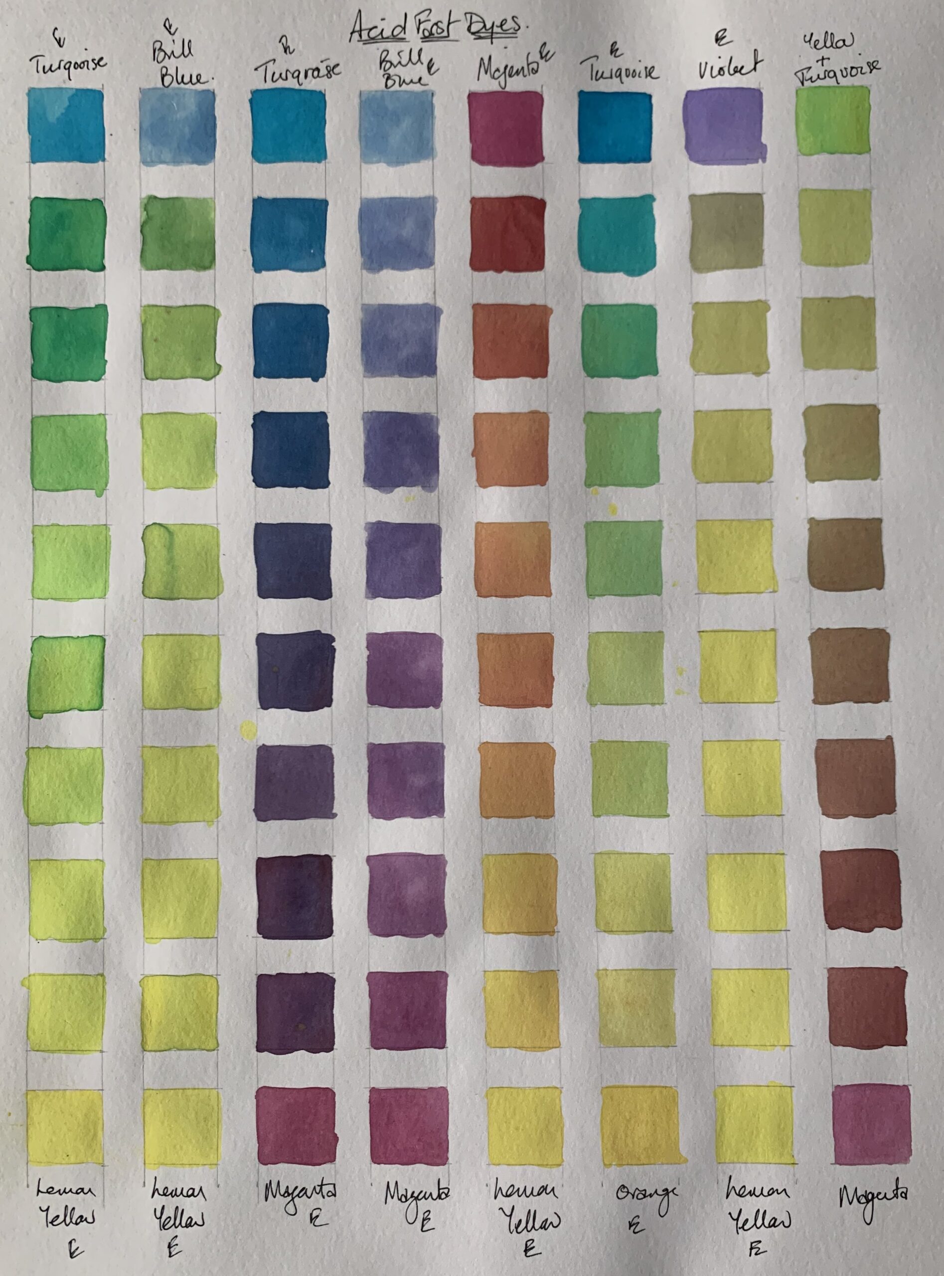 Fun With Colour – Dartmoor Dyeing | Teri Berry Textiles