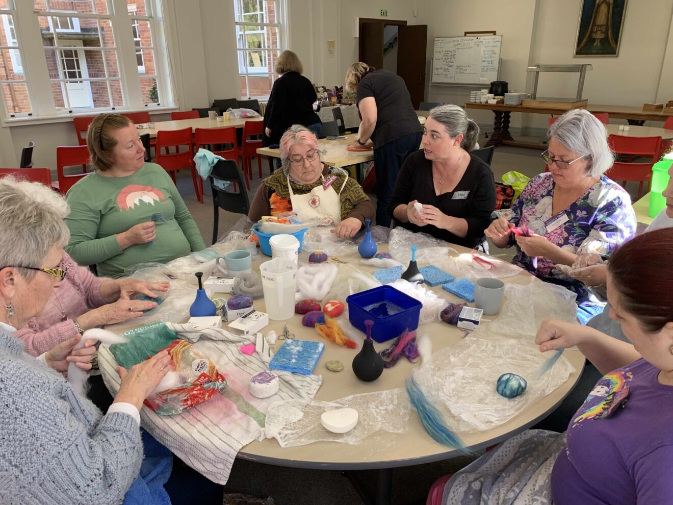 Retreating Beautifully – Felting and Fiber Studio