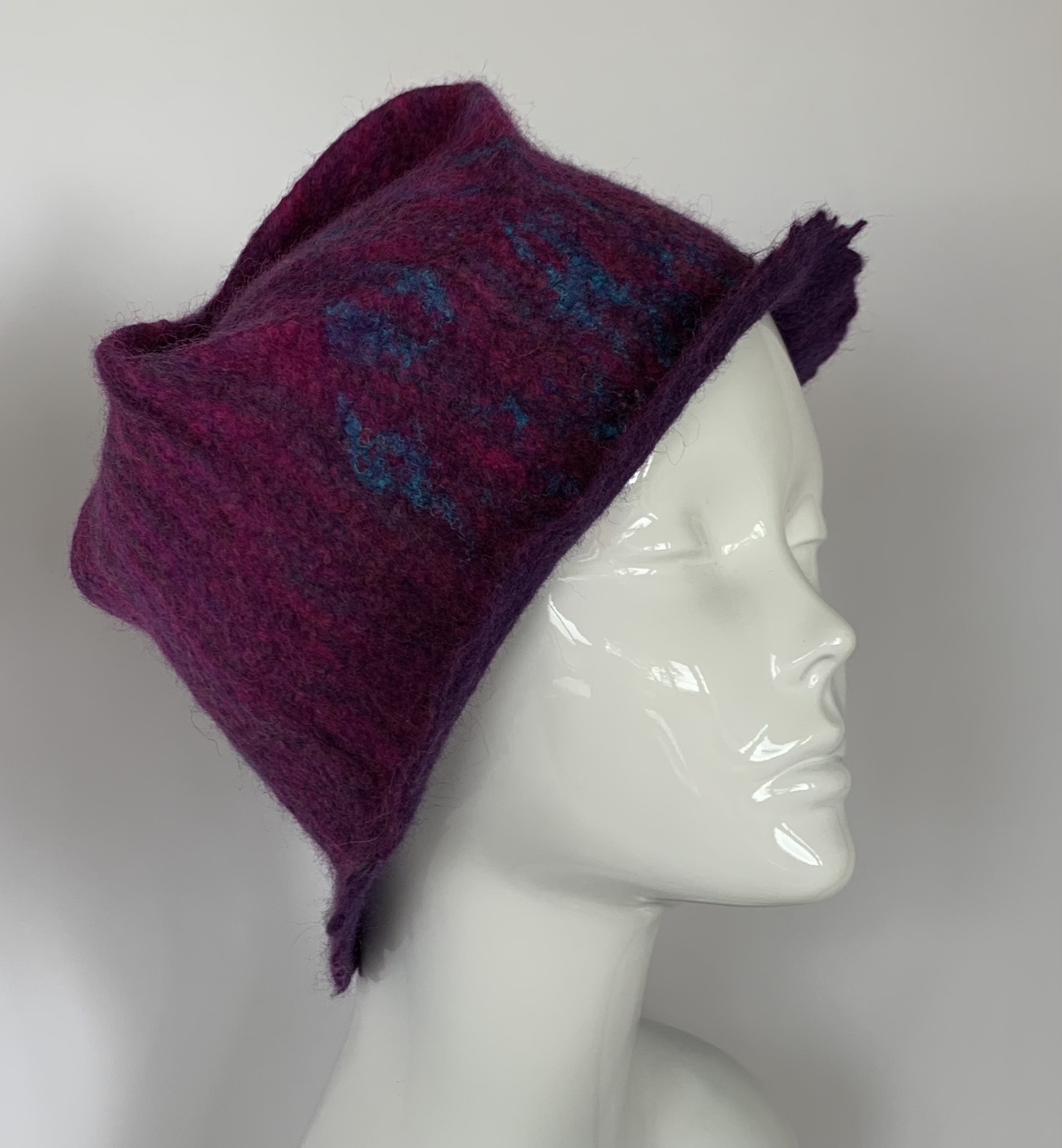 Felted “Envelope” Hat Workshop | Teri Berry Textiles